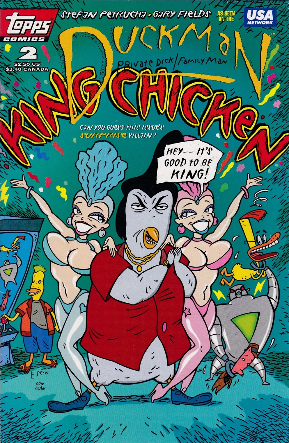 Duckman Issue 2: Robo Duck | Duckman Wiki | Fandom