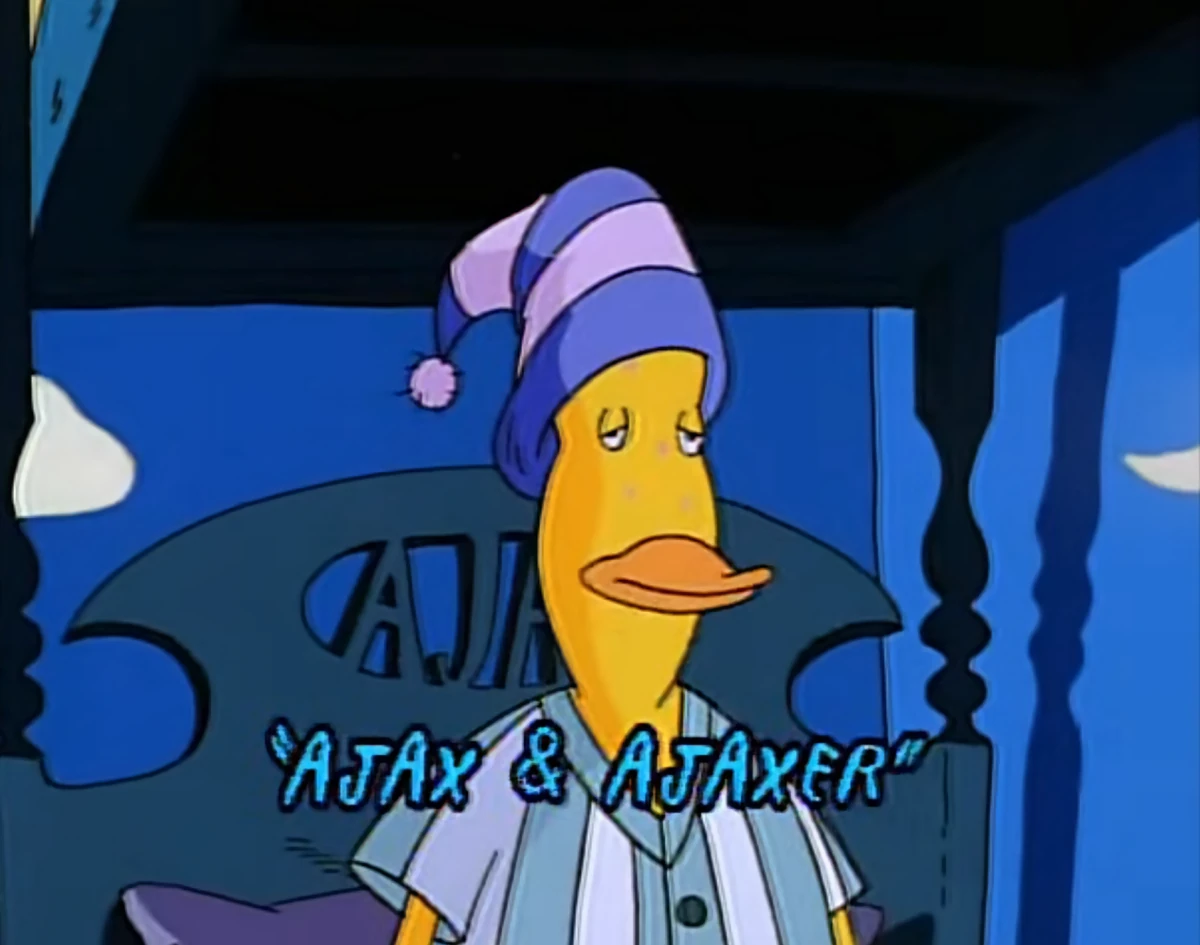 Ajax & Ajaxer | Duckman Wiki | Fandom