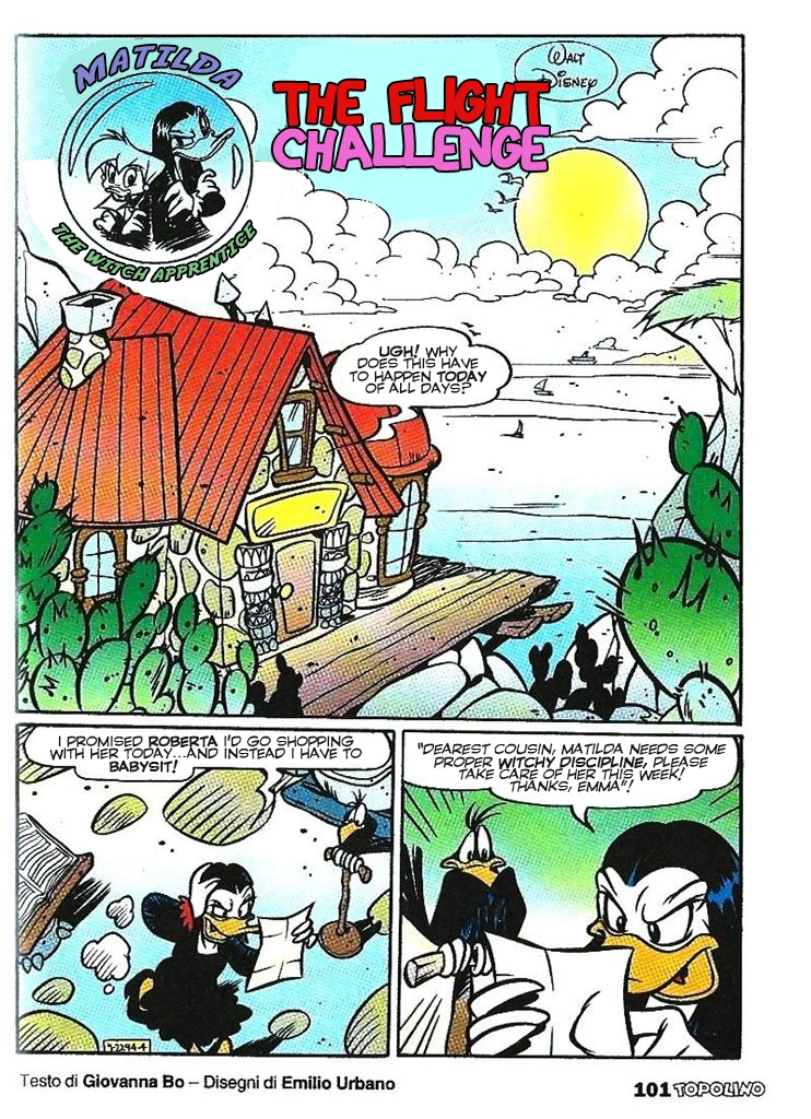 Matilda, the Witch Apprentice: The Flight Challenge | Duck Comic ...