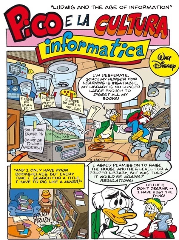 Ludwig and the Age of Information | Duck Comic Scanlations Wiki | Fandom