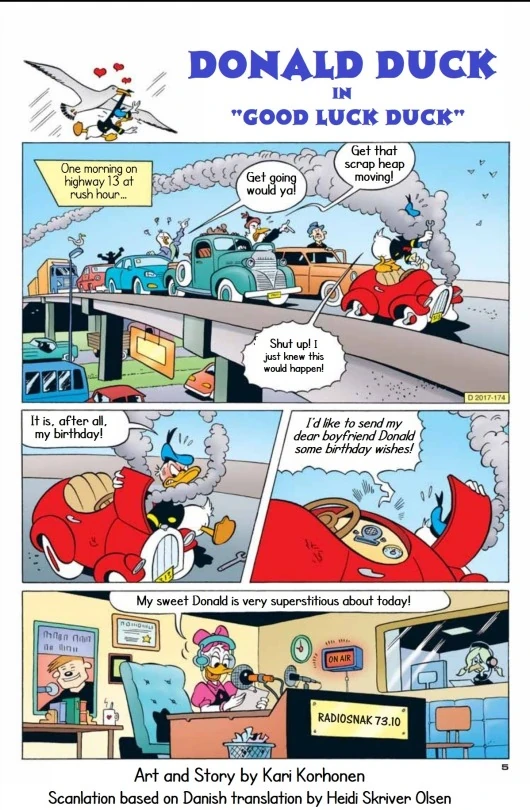 Donald: Good Luck Duck | Duck Comic Scanlations Wiki | Fandom