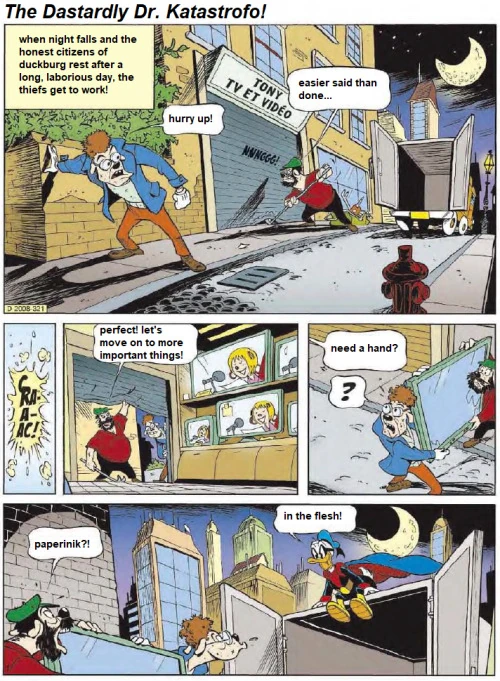 The Dastardly Dr. Katastrofo | Duck Comic Scanlations Wiki | Fandom