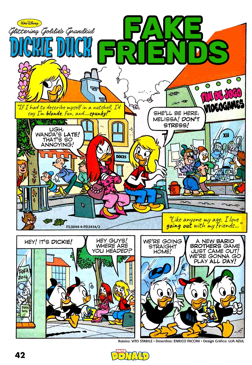 Dickie Duck: Fake Friends | Duck Comic Scanlations Wiki | Fandom