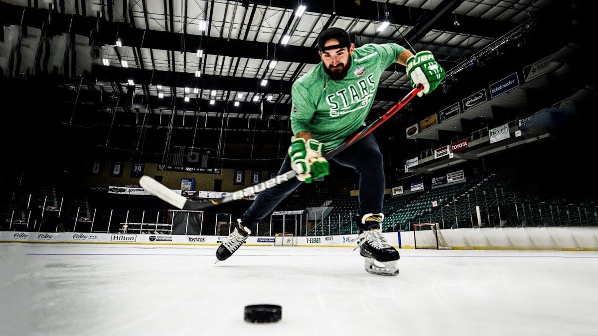 Hockey Trick Shots | Dude Perfect Wiki | Fandom