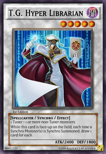 T.G. Hyper Librarian | Dueling Network Wiki | Fandom