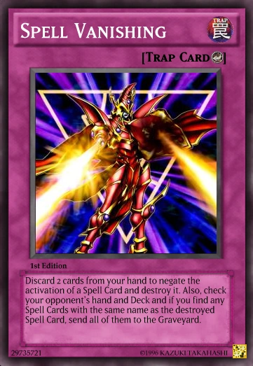 Spell Vanishing | Dueling Network Wiki | Fandom