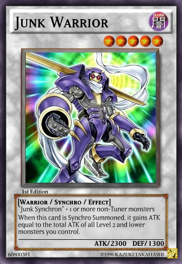 Junk Warrior | Dueling Network Wiki | Fandom