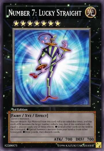 Number 7: Lucky Straight | Dueling Network Wiki | Fandom
