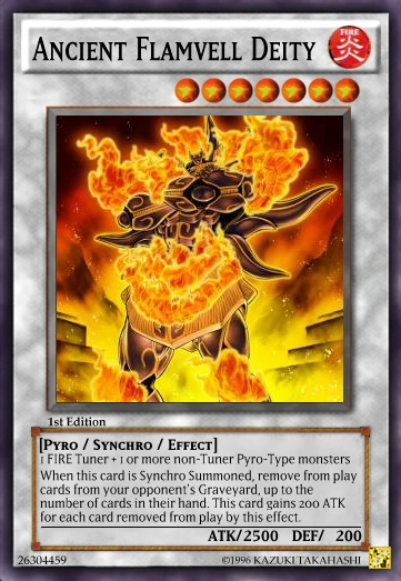 Ancient Flamvell Deity | Dueling Network Wiki | Fandom