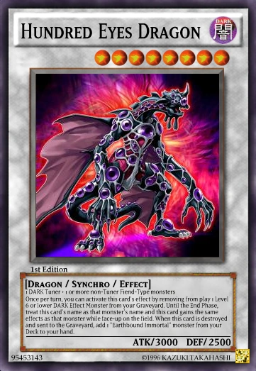 Hundred Eyes Dragon | Dueling Network Wiki | Fandom