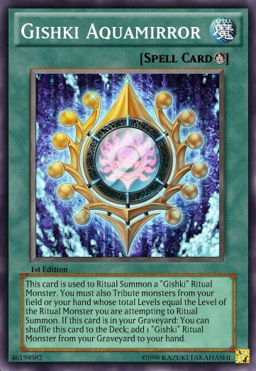 Gishki Aquamirror | Dueling Network Wiki | Fandom