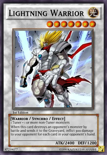 Lightning Warrior | Dueling Network Wiki | Fandom