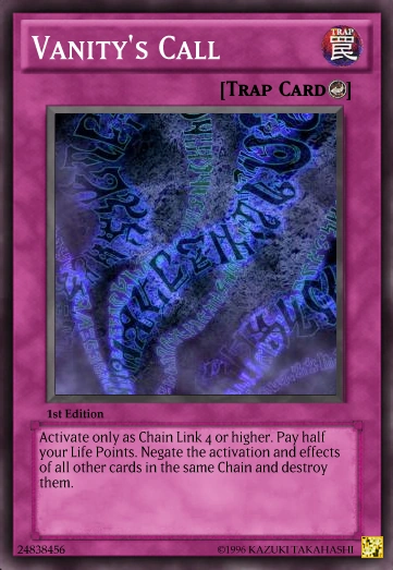 Vanity's Call | Dueling Network Wiki | Fandom