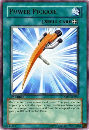 Power Pickaxe | Duel Links Wiki | Fandom