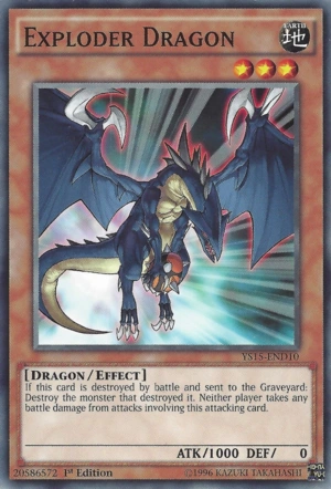 Exploder Dragon | Duel Links Wiki | Fandom