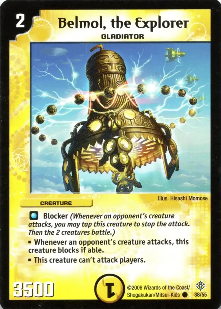 Belmol, the Explorer | Duel Masters Wiki | Fandom