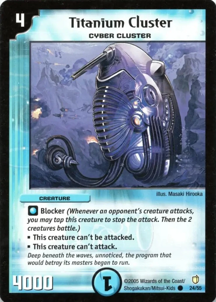 Titanium Cluster | Duel Masters Wiki | Fandom