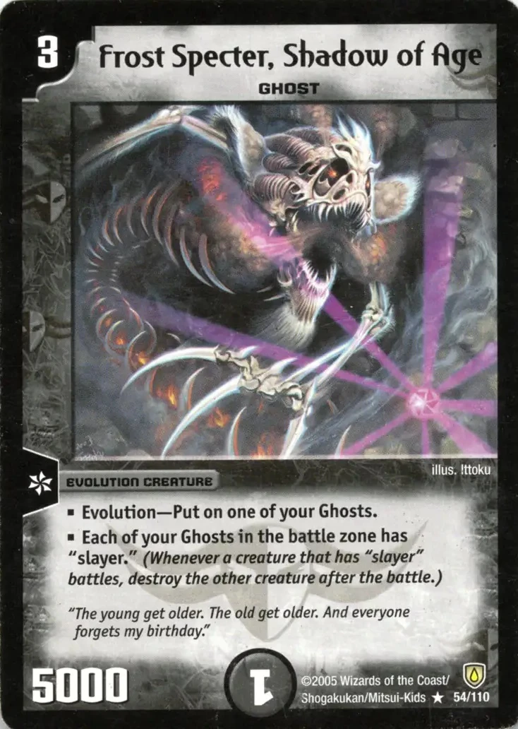 Frost Specter, Shadow of Age | Duel Masters Wiki | Fandom