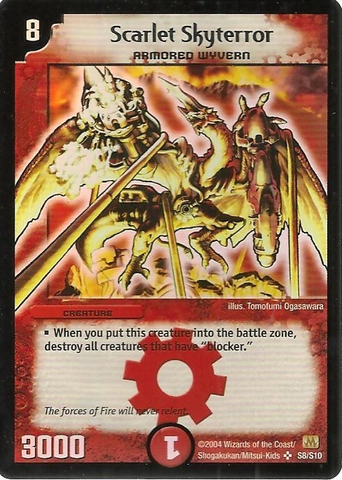 Scarlet Skyterror | Duel Masters-wiki | Fandom