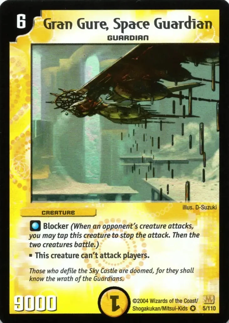 Gran Gure, Space Guardian | Duel Masters Wiki | Fandom