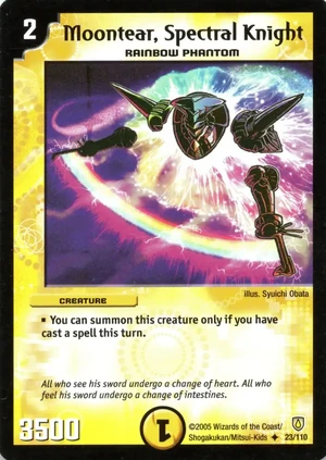 Moontear, Spectral Knight | Duel Masters Wiki | Fandom