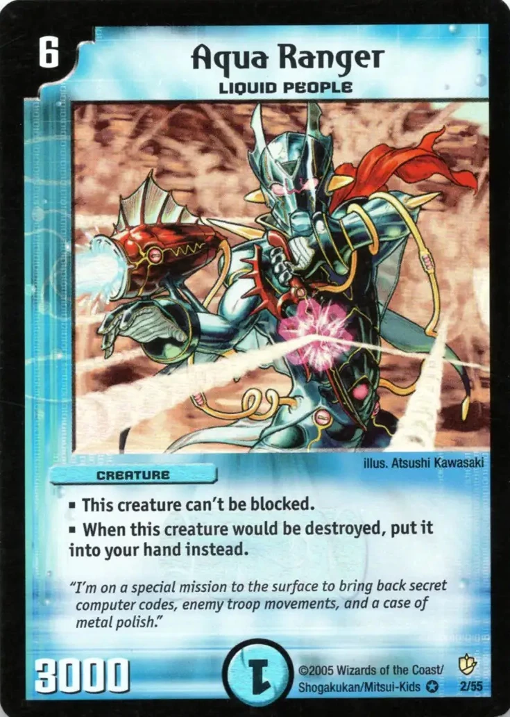 Aqua Ranger | Duel Masters Wiki | Fandom