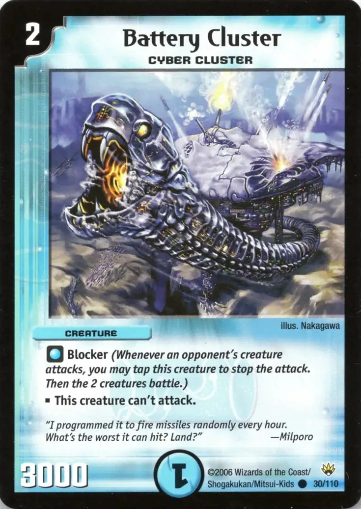 Battery Cluster | Duel Masters Wiki | Fandom