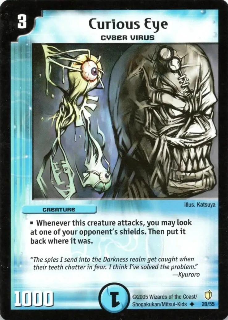 Curious Eye | Duel Masters Wiki | Fandom