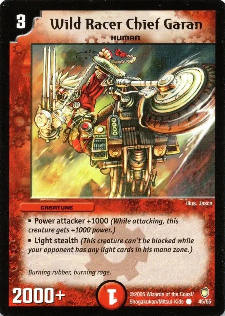 Wild Racer Chief Garan | Duel Masters Wiki | Fandom