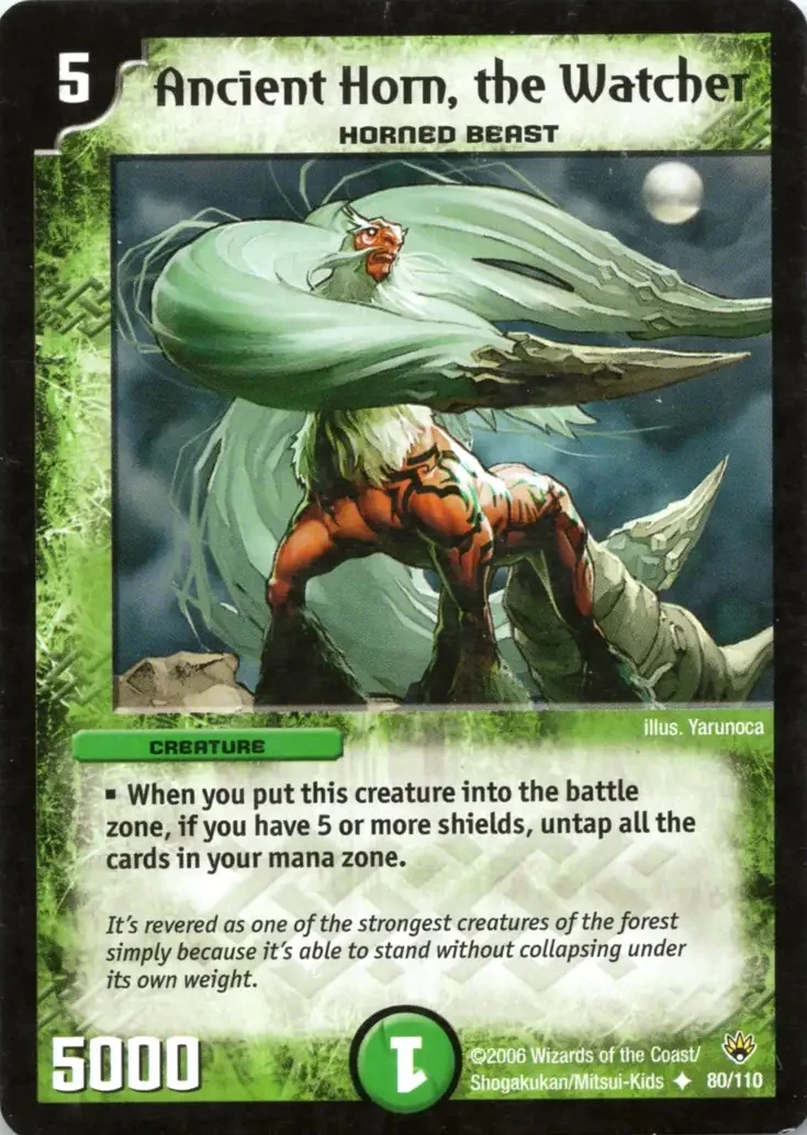 Ancient Horn, the Watcher | Duel Masters Wiki | Fandom