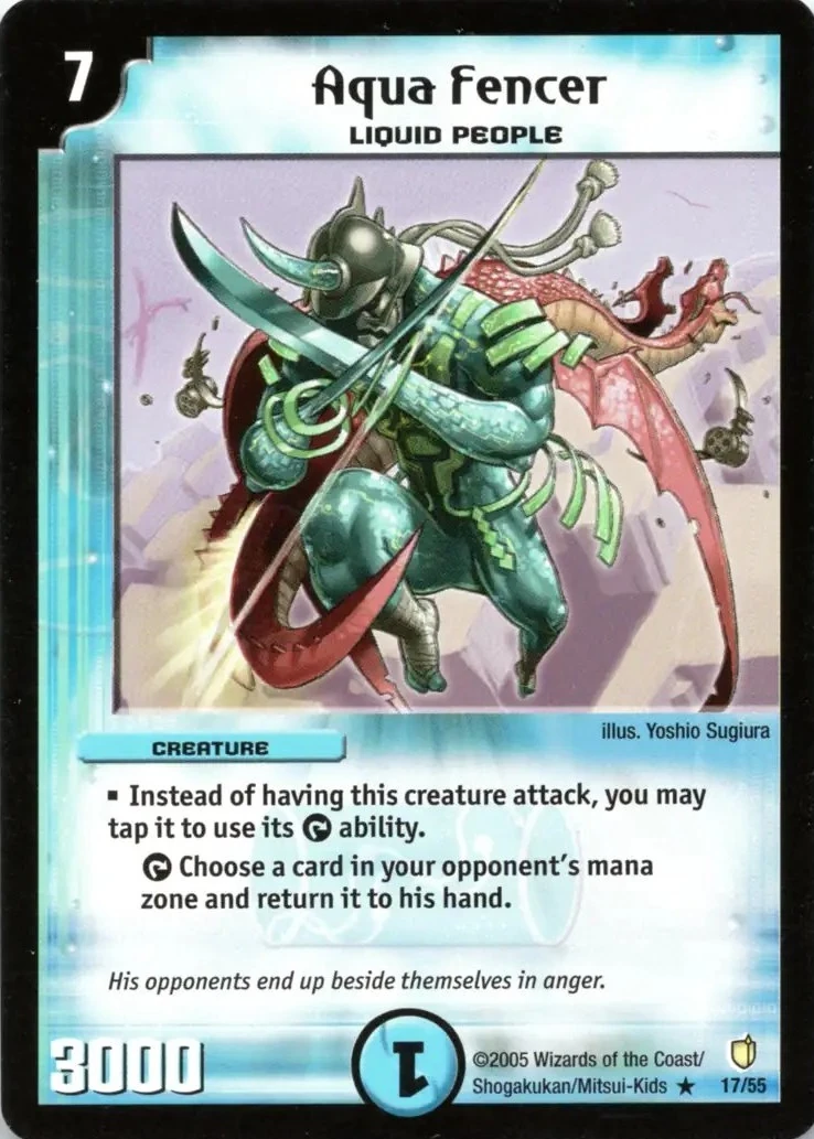 Aqua Fencer | Duel Masters Wiki | Fandom