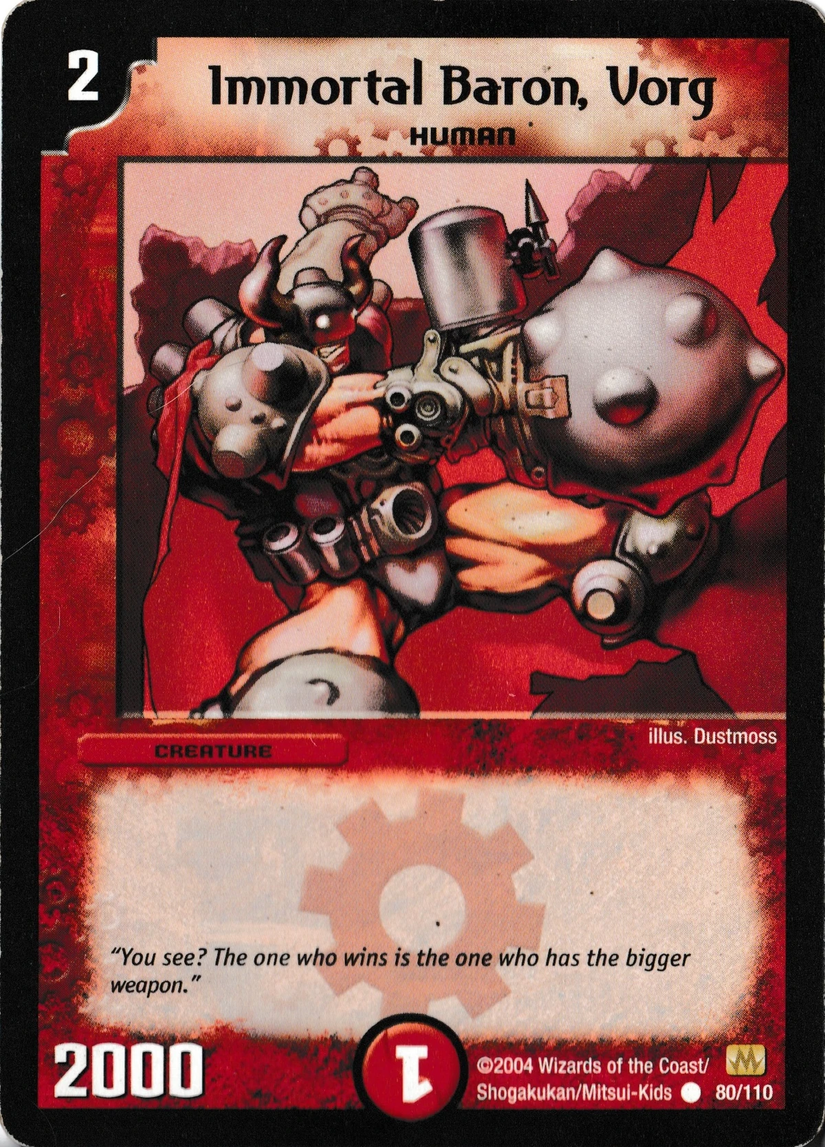 Immortal Baron, Vorg | Duel Masters Wiki | Fandom