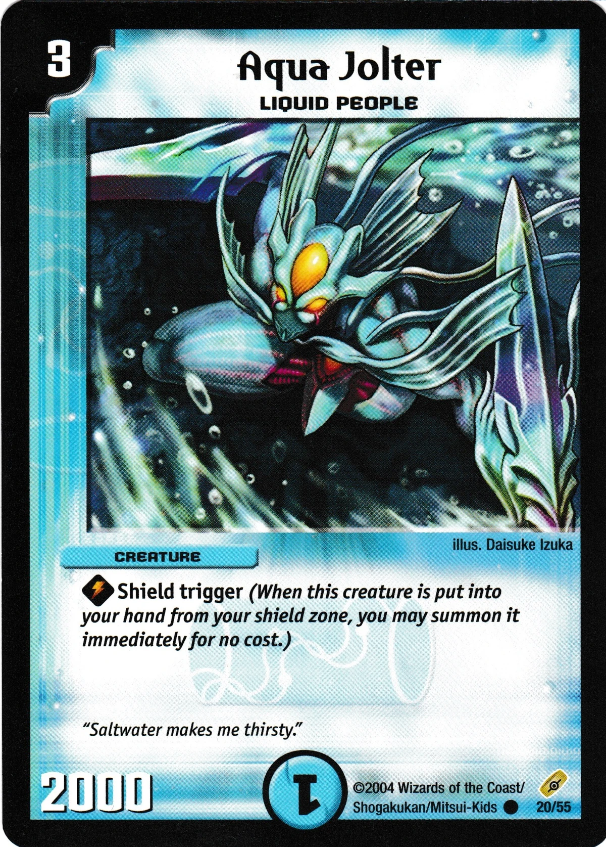 Aqua Jolter | Duel Masters Wiki | Fandom