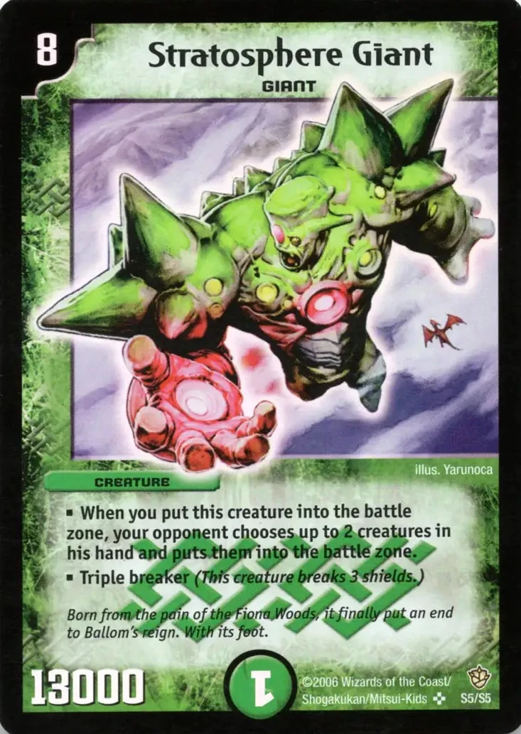 Stratosphere Giant | Duel Masters Wiki | Fandom