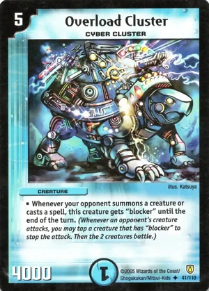 Overload Cluster | Duel Masters Wiki | Fandom