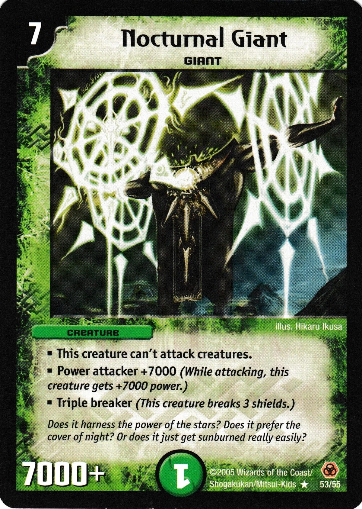 Nocturnal Giant | Duel Masters Wiki | Fandom