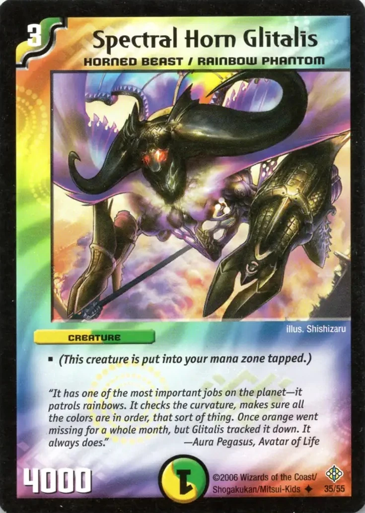 Spectral Horn Glitalis | Duel Masters Wiki | Fandom
