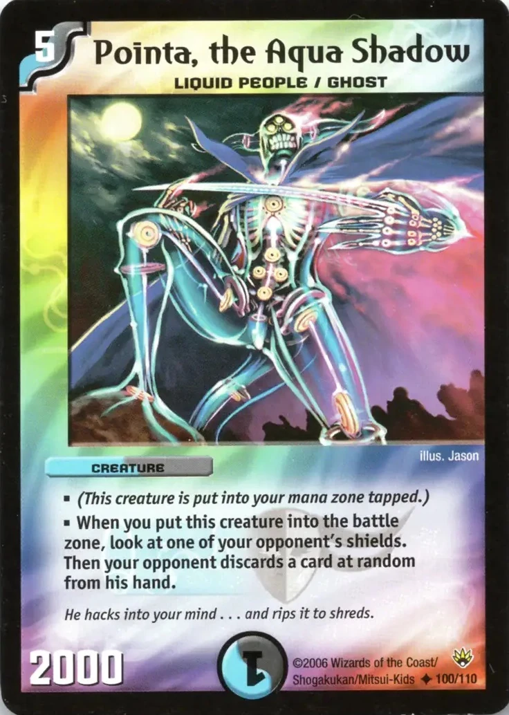 Pointa, the Aqua Shadow | Duel Masters Wiki | Fandom