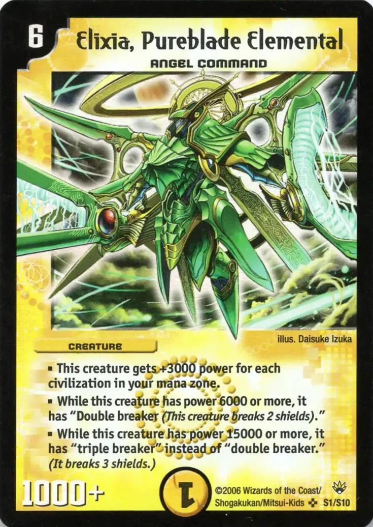 Elixia, Pureblade Elemental | Duel Masters Wiki | Fandom