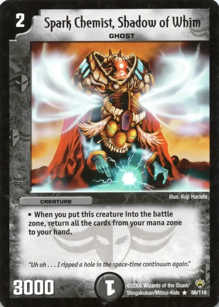Spark Chemist, Shadow of Whim | Duel Masters Wiki | Fandom