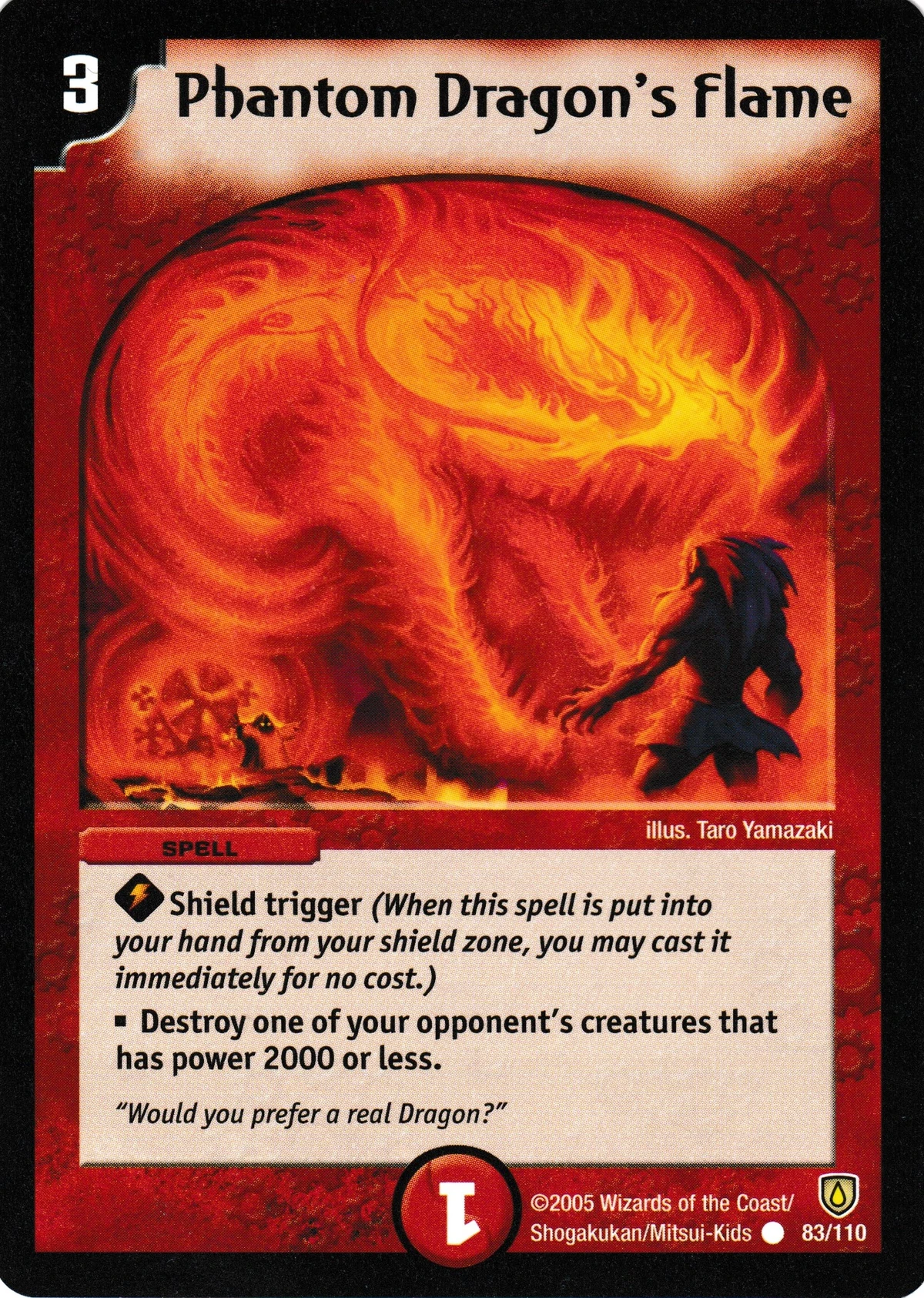Phantom Dragon's Flame | Duel Masters Wiki | Fandom