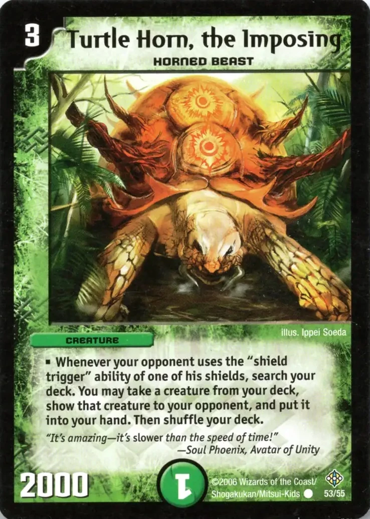 Turtle Horn, the Imposing | Duel Masters Wiki | Fandom