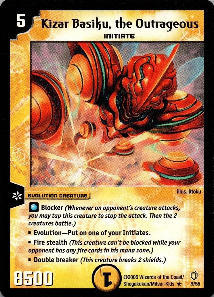 Kizar Basiku, the Outrageous | Duel Masters Wiki | Fandom