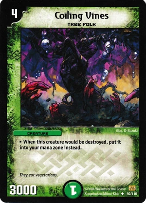 Coiling Vines | Duel Masters Wiki | Fandom