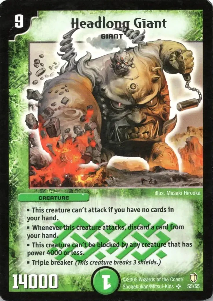 Headlong Giant | Duel Masters Wiki | Fandom