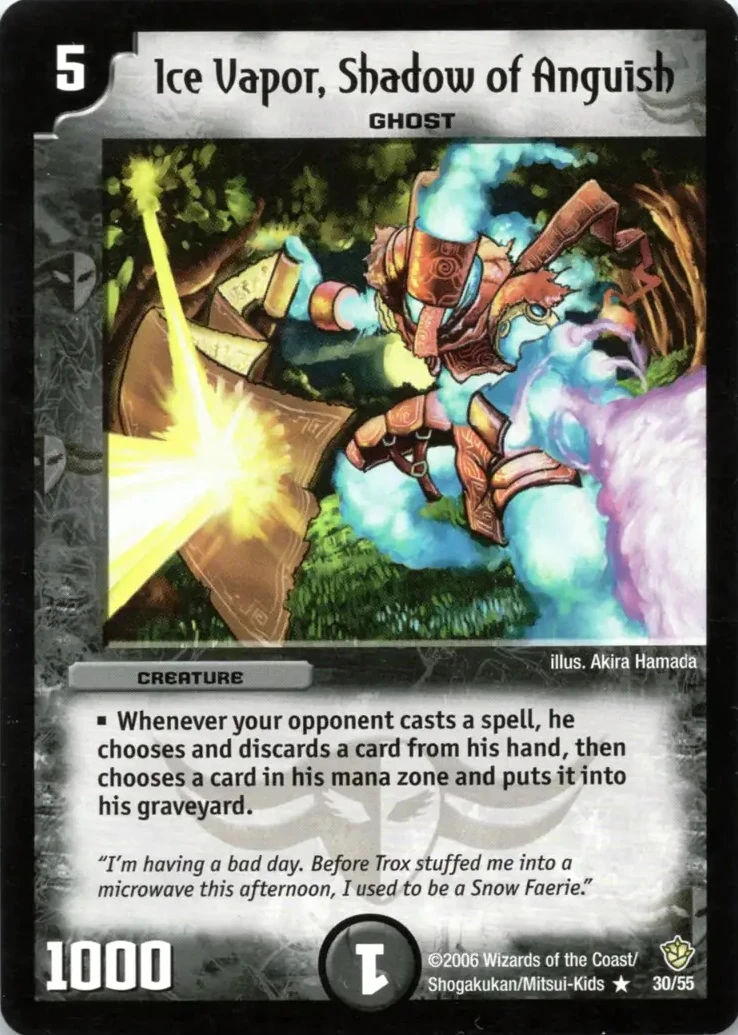 Ice Vapor, Shadow of Anguish | Duel Masters Wiki | Fandom