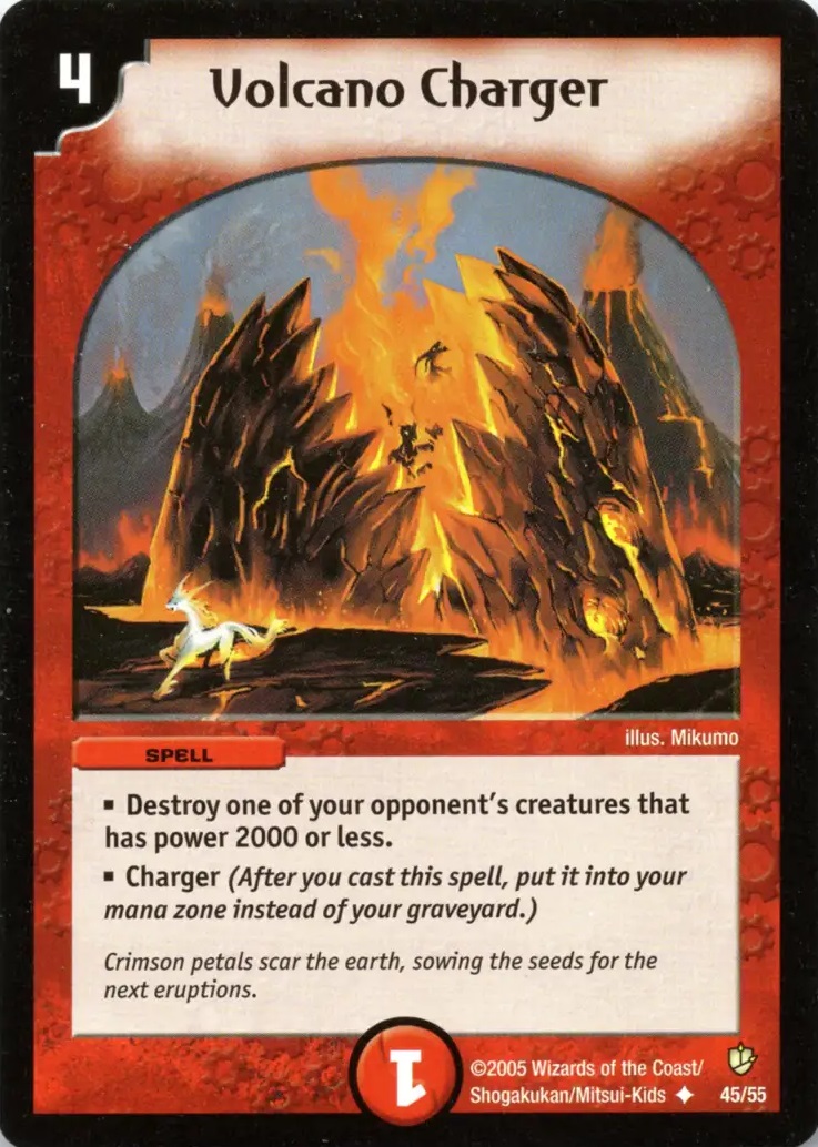 Volcano Charger Duel Masters Wiki Fandom