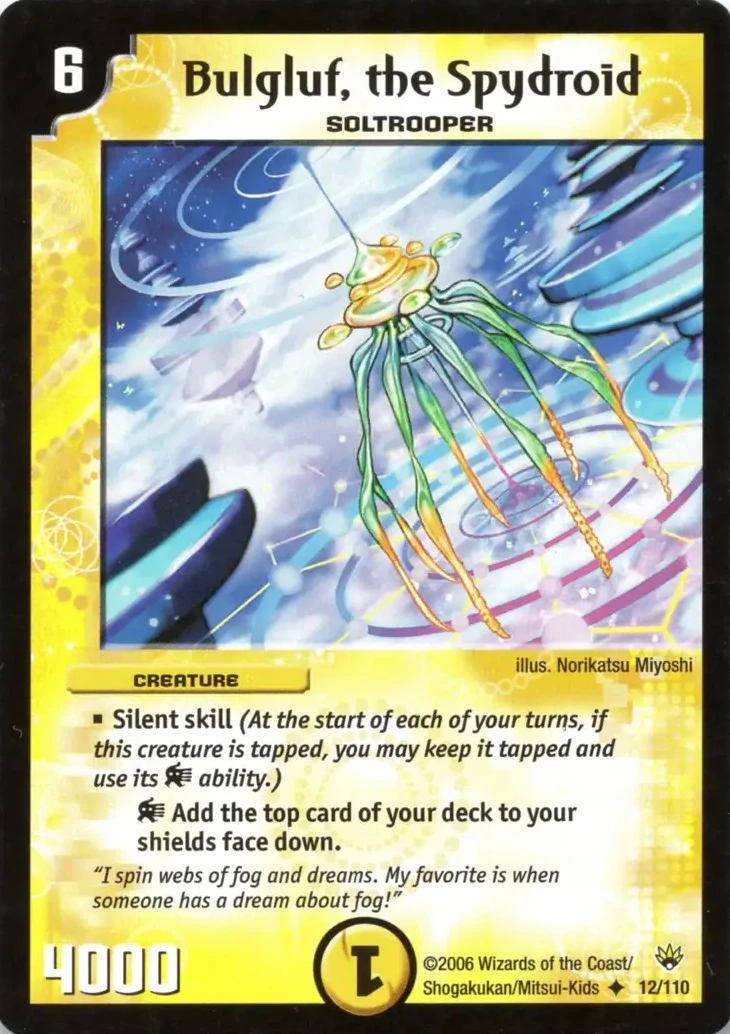 Bulgluf, the Spydroid | Duel Masters Wiki | Fandom