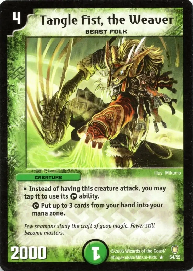 Tangle Fist, the Weaver | Duel Masters Wiki | Fandom