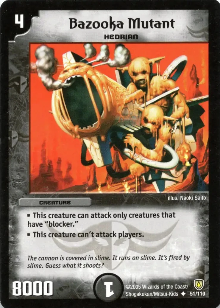 Bazooka Mutant | Duel Masters Wiki | Fandom